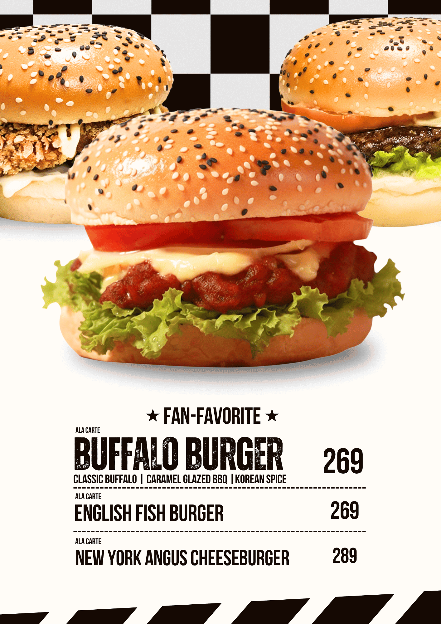 Menu - Buffalo Avenue